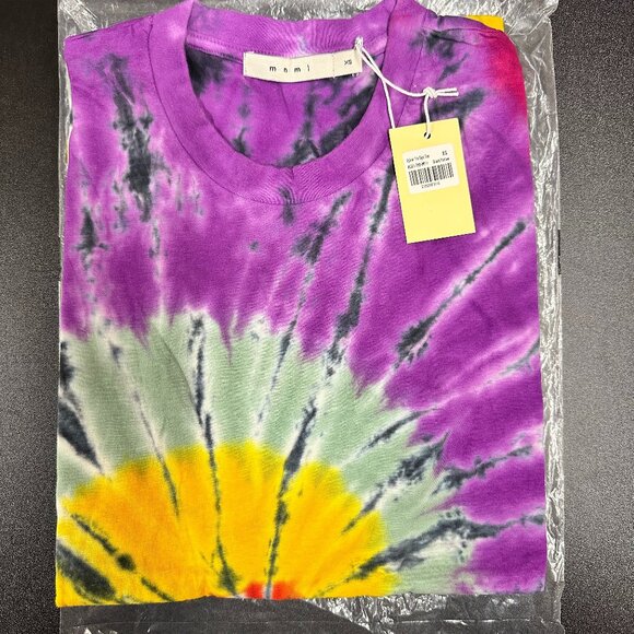 MNML | Shirts | Spiral Tie Dye Tee Blackyellow Nwt Various Sizes Mnml ...